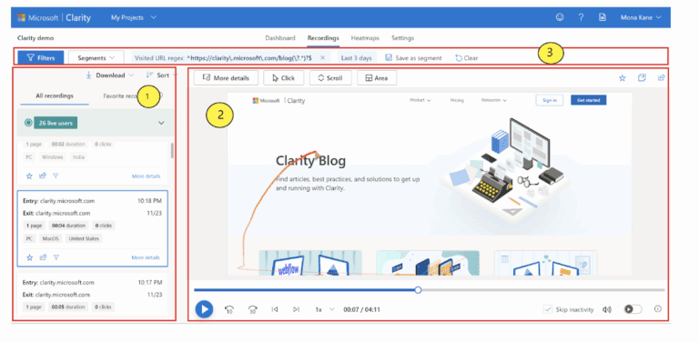 Website Heat Map Tool: Microsoft Clarity, The Ultimate Tool for UX and ...